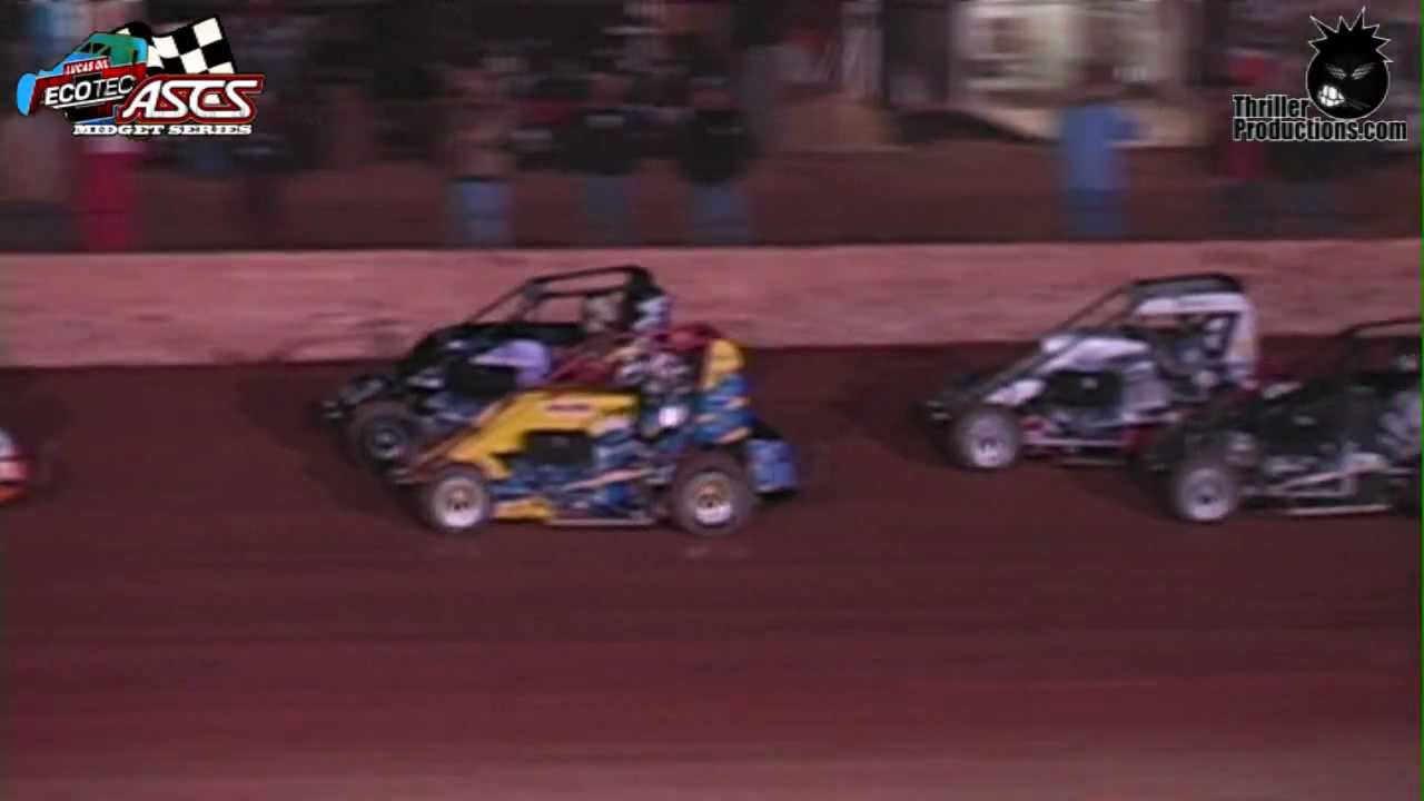 ASCS2 Ecotec Midgets at Lawton Speedway 5-14-11 Highlights - YouTube
