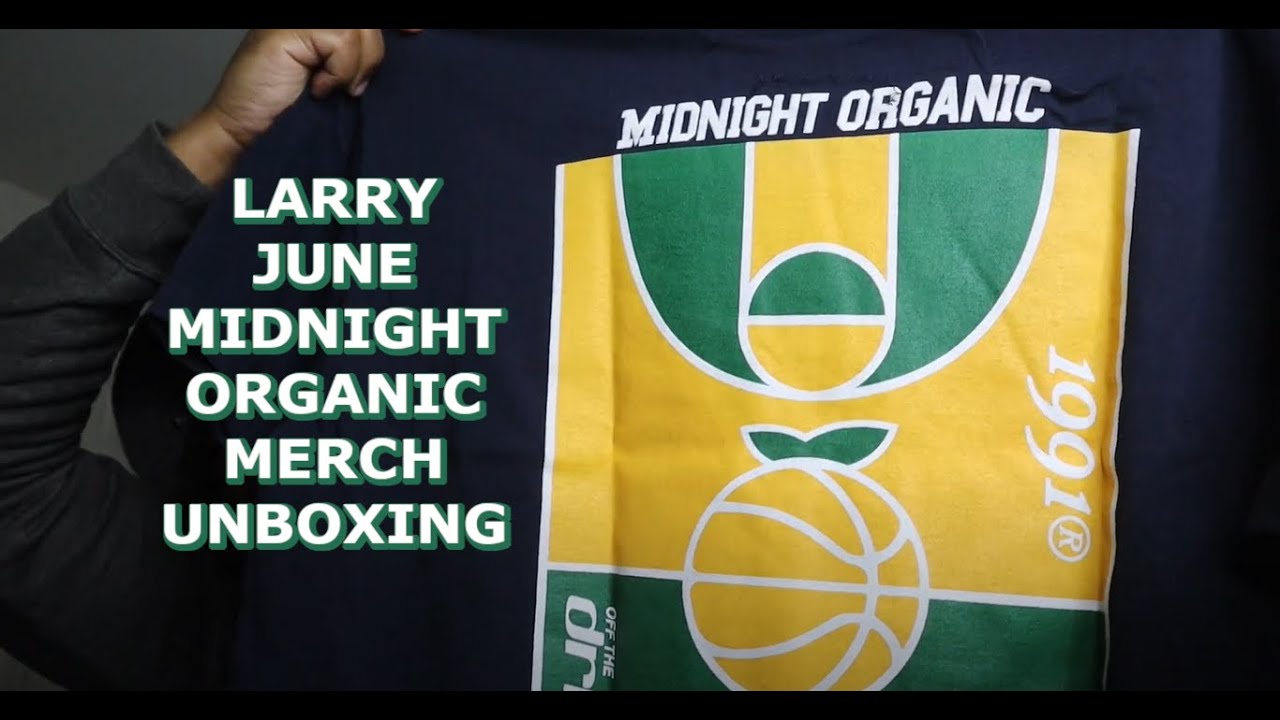 Unboxing And Review Larry June "Midnight Organic" Merch! Hoodies/Shirts ...