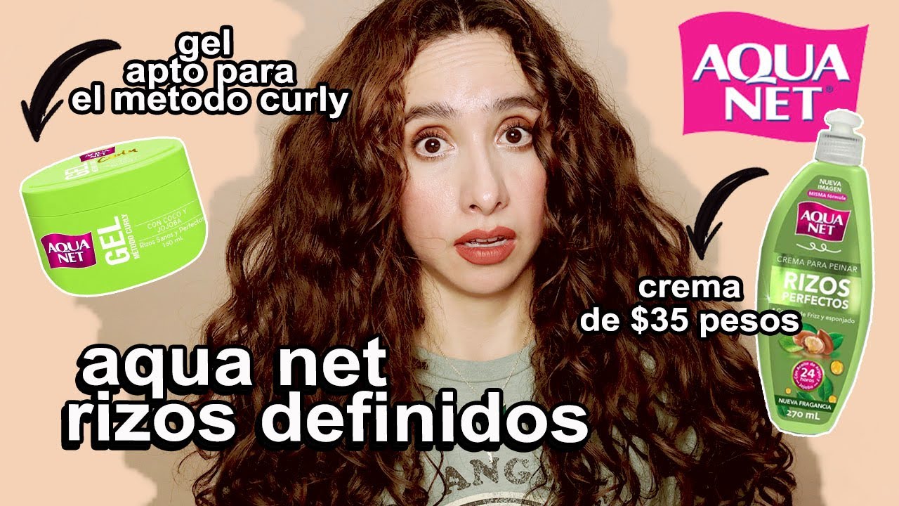 AquaNet Rizos Perfectos - Crema y NUEVO Gel Curly que Transformarán tu ...