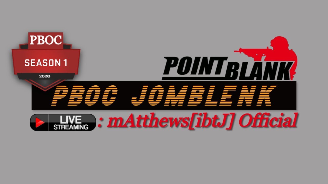 🔴[LIVE] TOURNAMENT PBOC JOMBLENK SEASON 1 - YouTube