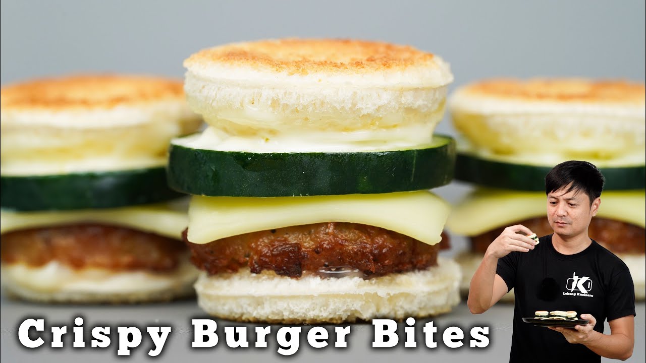 Crispy Burger Bites - YouTube