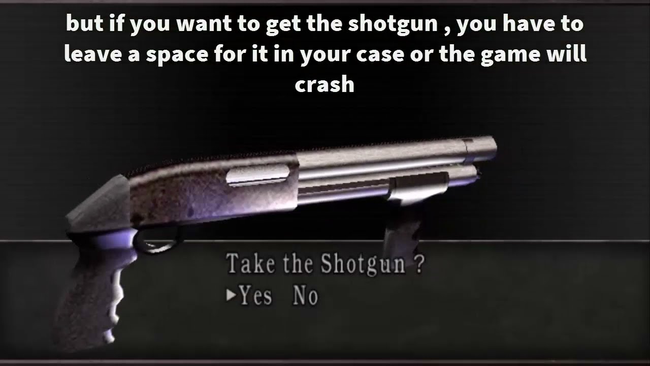How to pick up Ada's shotgun in Resident Evil 4 - YouTube
