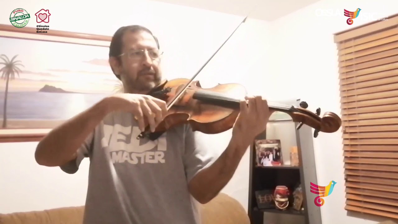 #ISICDESDECASA Carlos Guadarrama, Viola principal de la OSSLA, con ...