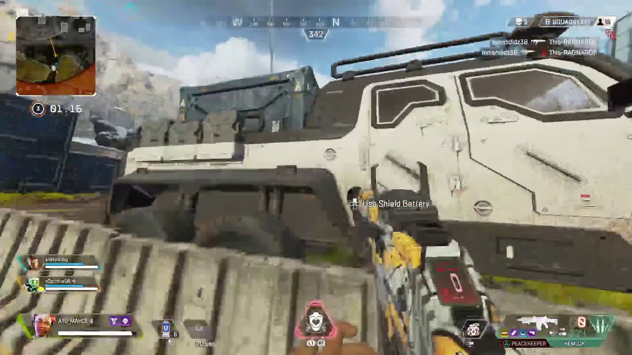 Apex legends / just another 2K damage and 9 kills ends as champion ...