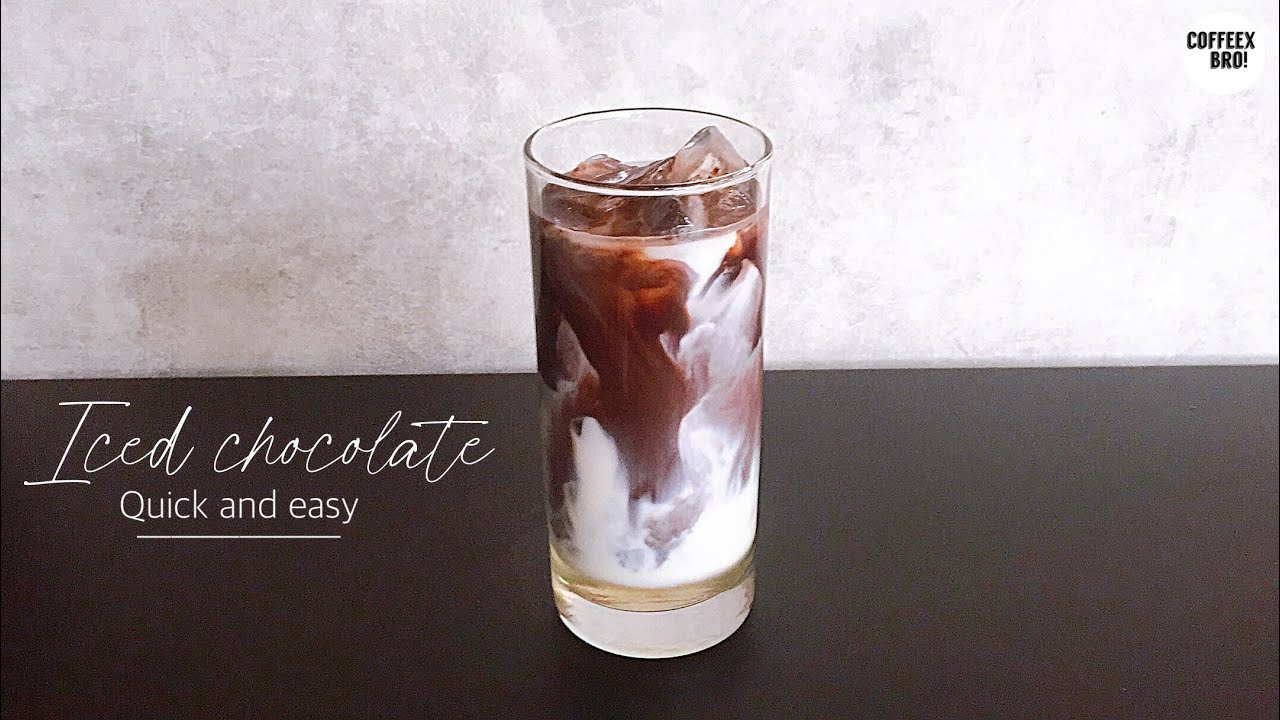 Iced Chocolate (quick and easy recipe) - YouTube