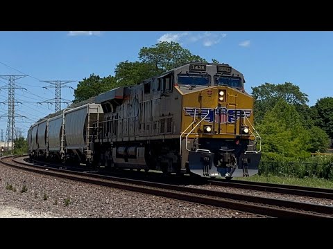 UP 7438 south | Des Plaines, IL | 6/9/24 - YouTube