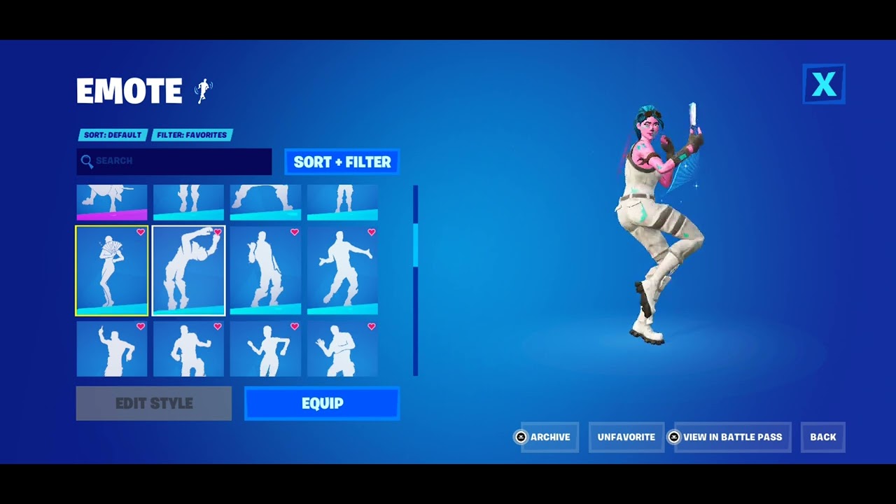 PINK ghoul dancing in lobby💗 (RARE emotes!) - YouTube