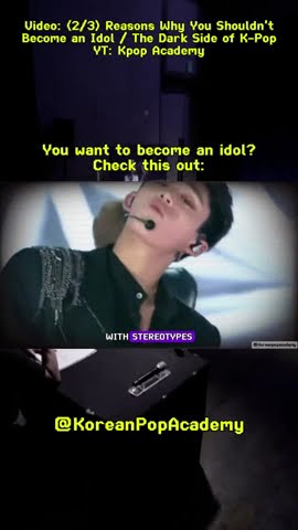 Why not Become an Kpop Idol: Professional retraining - YouTube