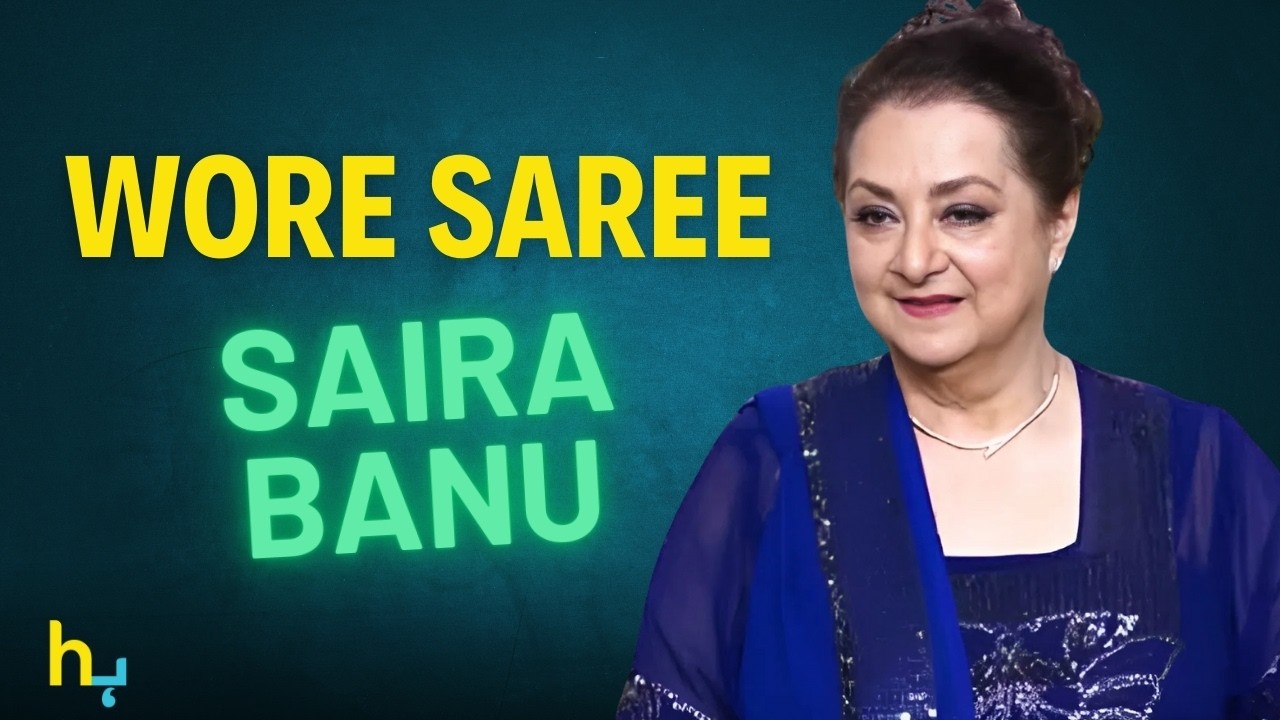Saira Banu Reveals She Wore A Saree To Impress Dilip Kumar | Hungama ...