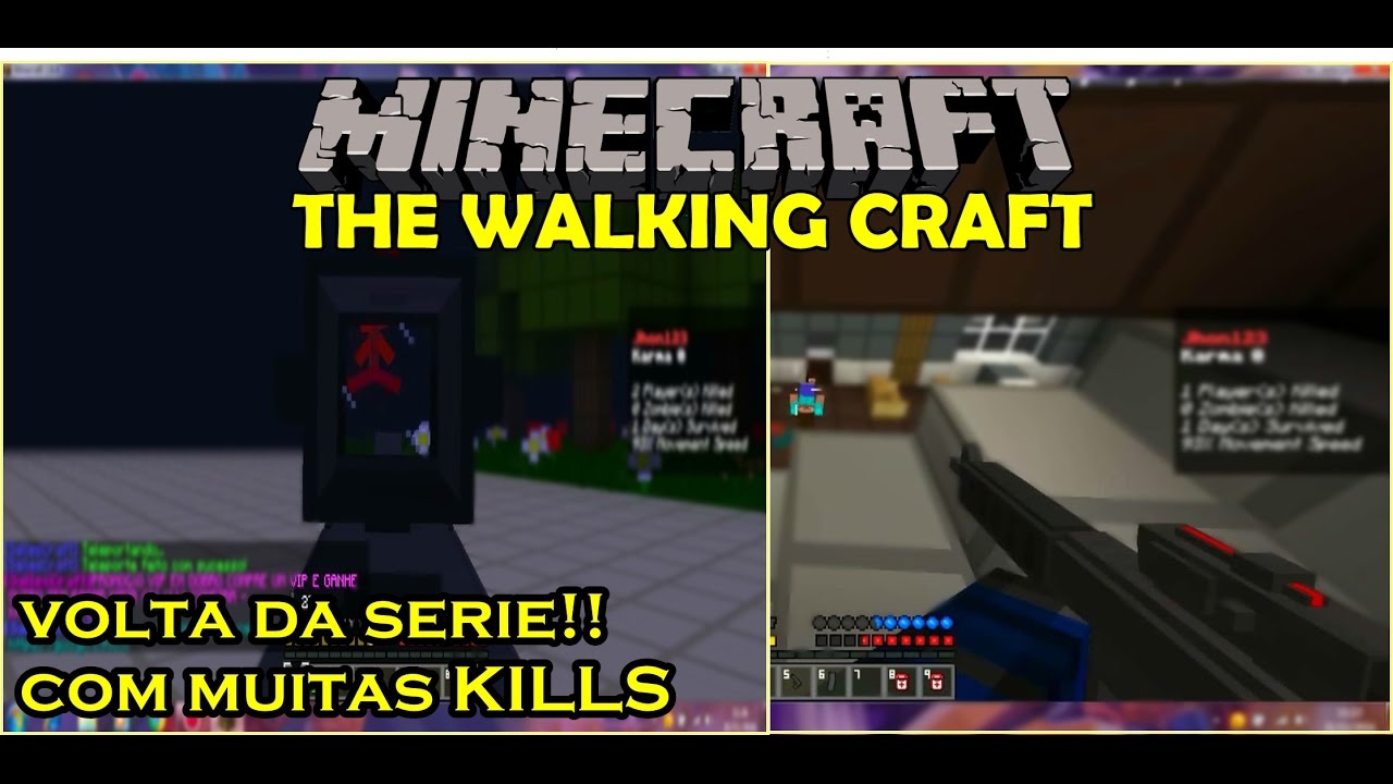 #7 Minecraft : Server de Modpack= The Walking Craft ou (The Crafting ...