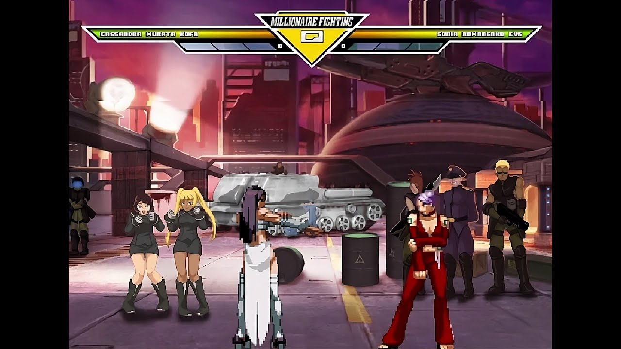 MUGEN Cassandra Murata (Me) Vs Sonia Romanenko (KOF Anthology Style Vs ...