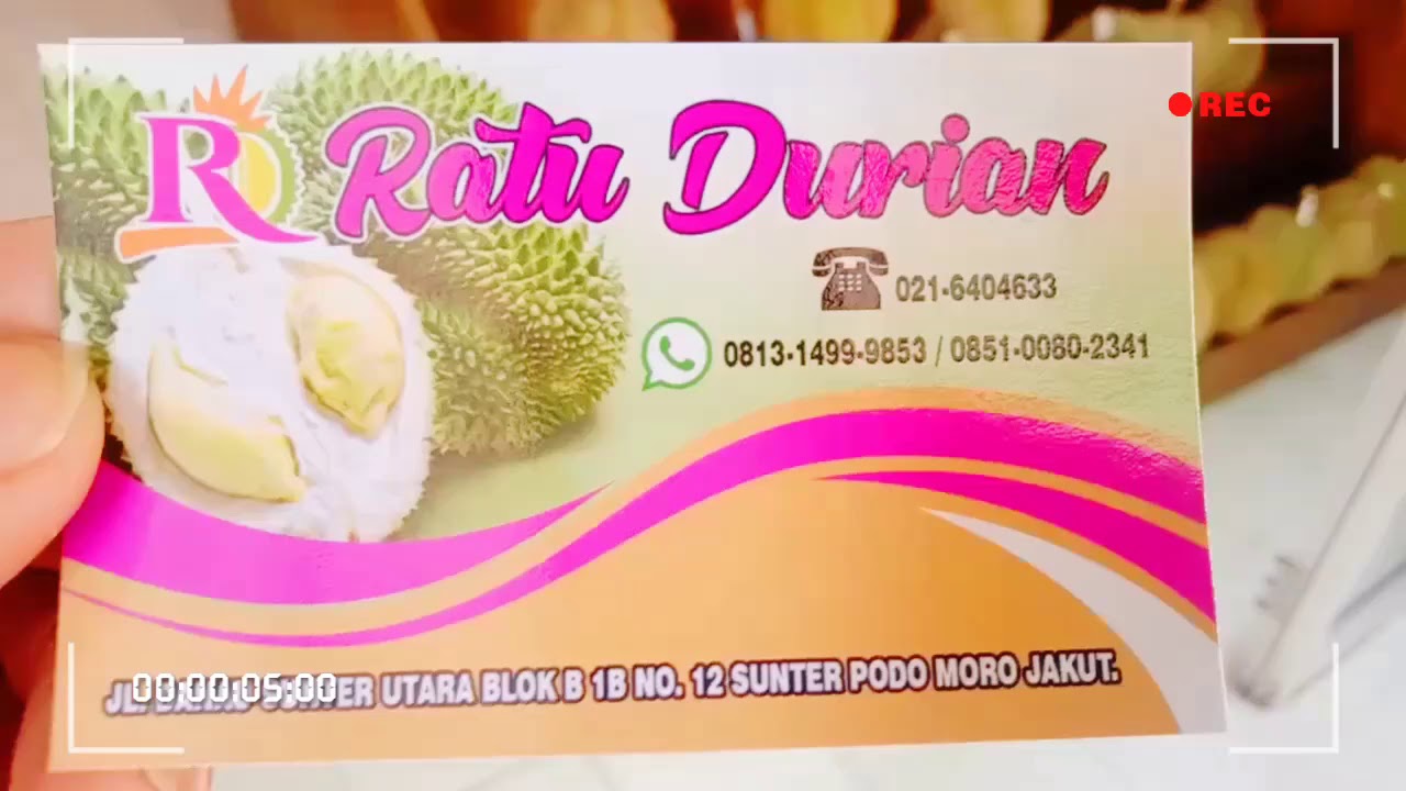 RATU DURIAN SUNTER PODOMORO - YouTube