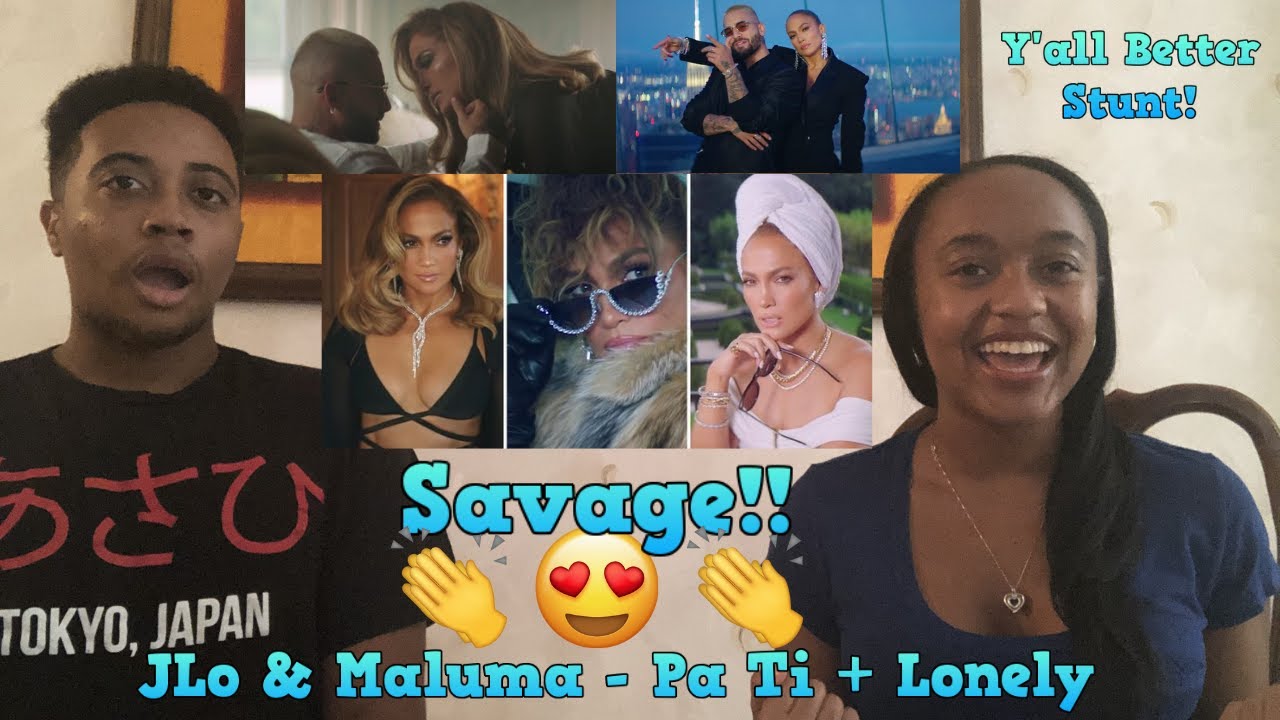 JLo & Maluma - Pa Ti + Lonely MV Reaction || We've Been SLAIN 🔥🔥 - YouTube