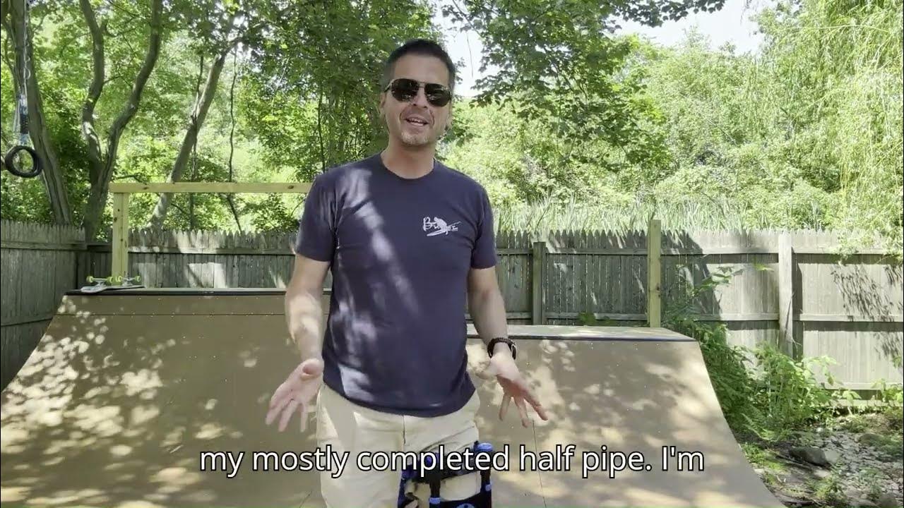 Building a Halfpipe (Mini ramp) Episode 1 - YouTube