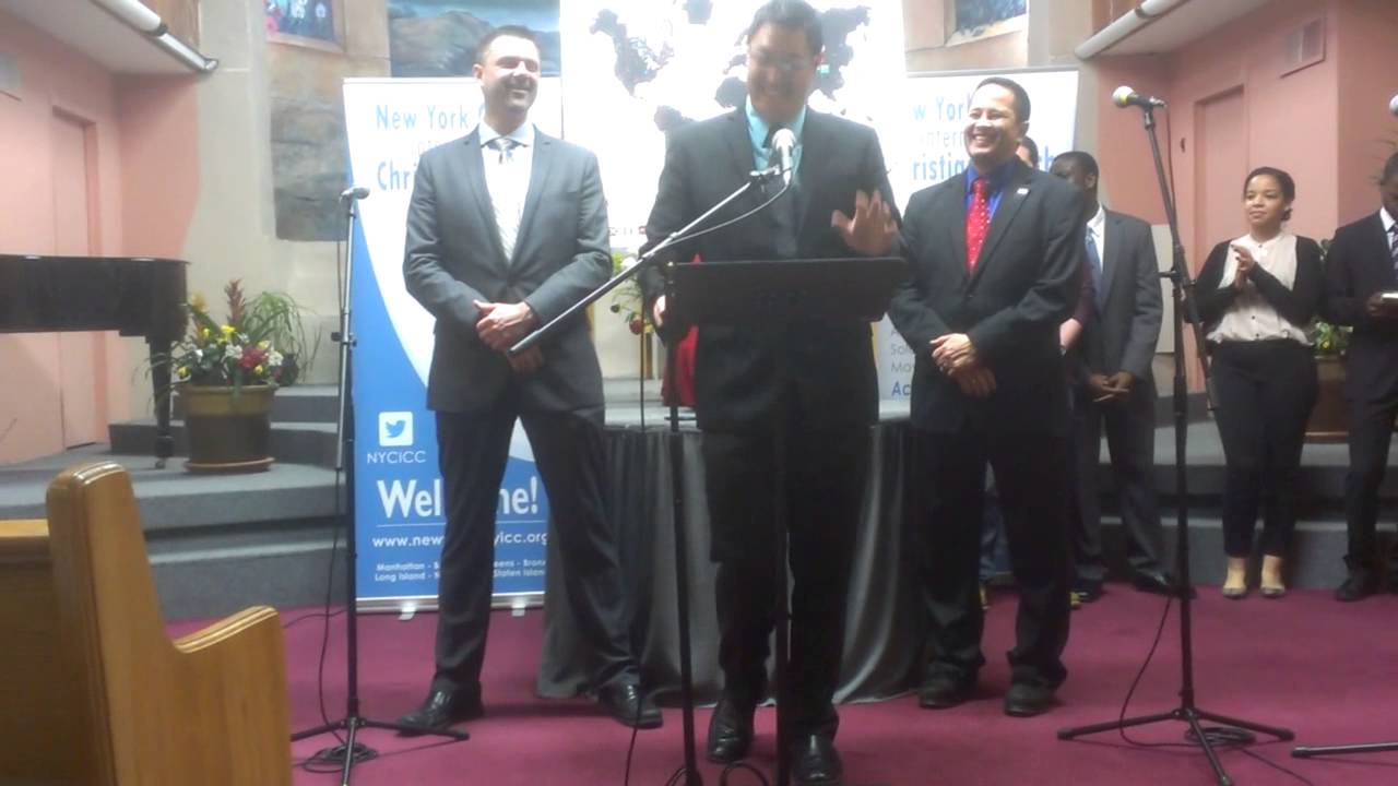 NYC INTERNATIONAL CHRISTIAN CHURCH: JAKE STUDER APPOINTED AS CYBOR EVANGELIST 3/30/14 - YouTube