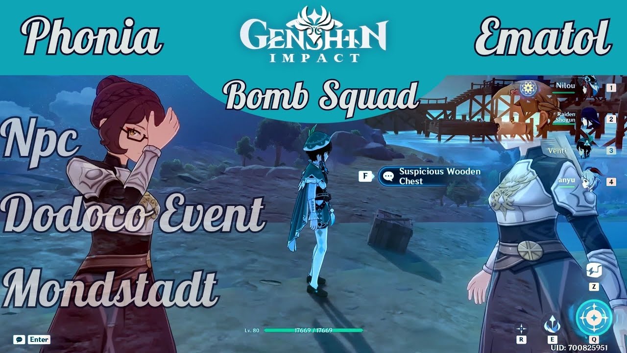 ‼ Suspicious Chest Ematol & Phonia Npc Series (After Dodoco's Bomb-Tastic Quest ) Genshin İmpact ...