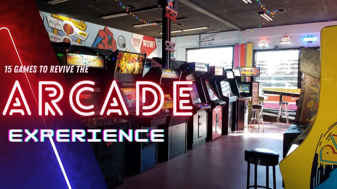 15 games to revive the arcade experience - YouTube