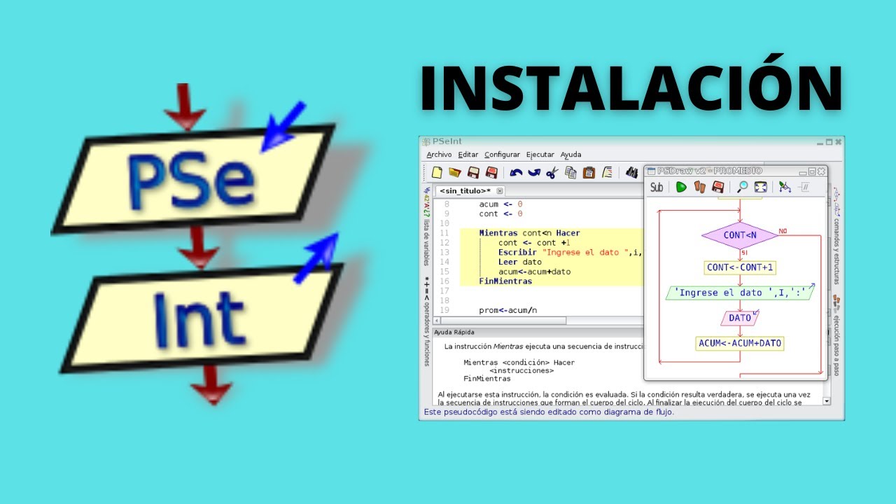 Pseint 2022 | Descarga e Instalación - YouTube