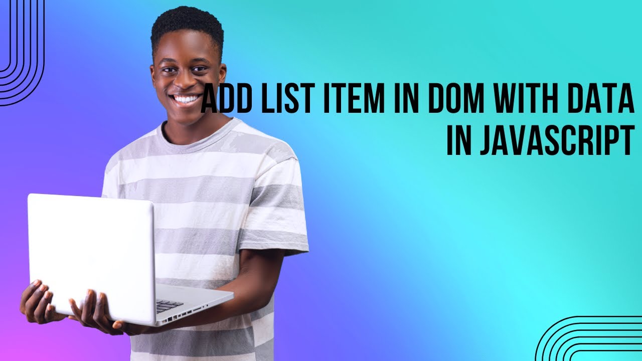 adding todo dynamically with array - YouTube