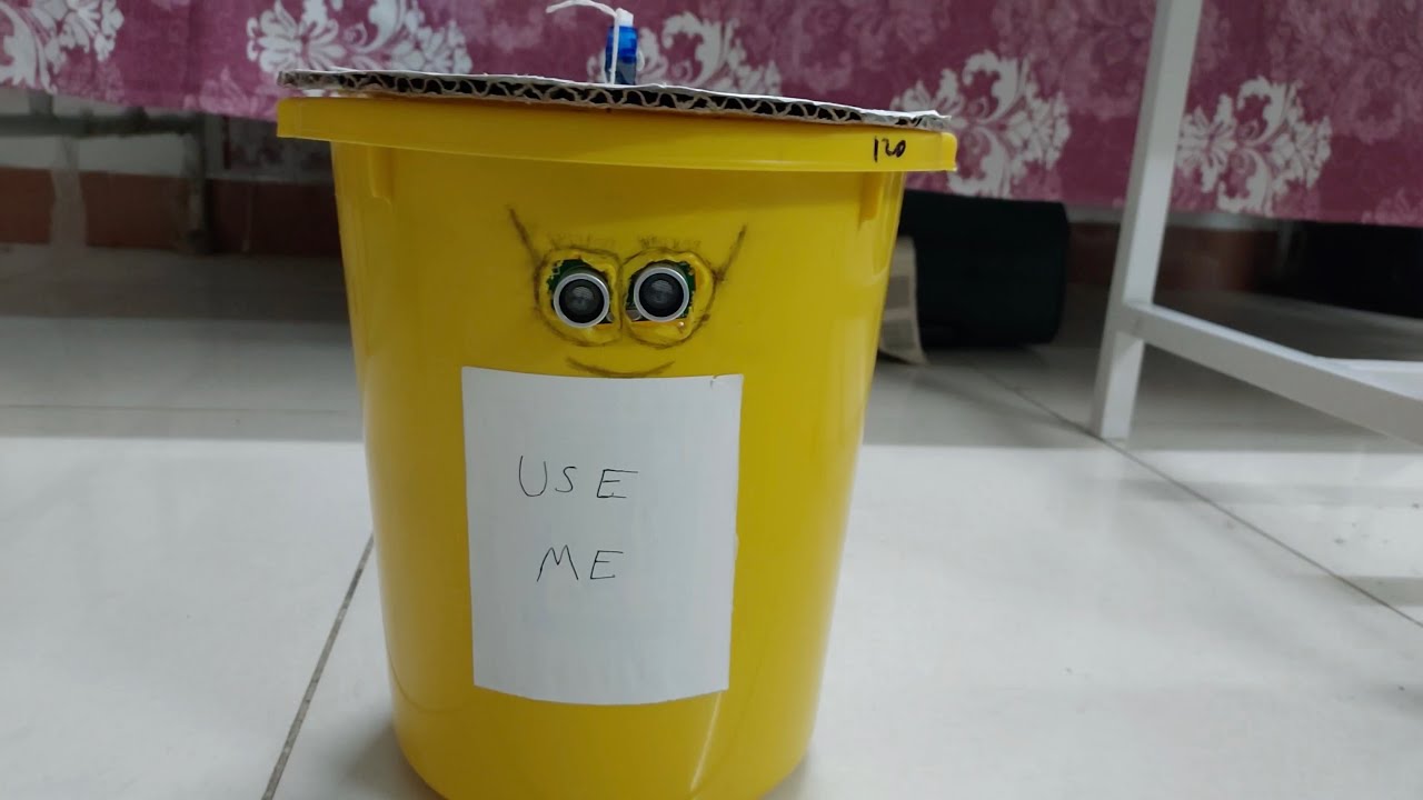 Smart Dustbin | CS209 Mini Project - YouTube