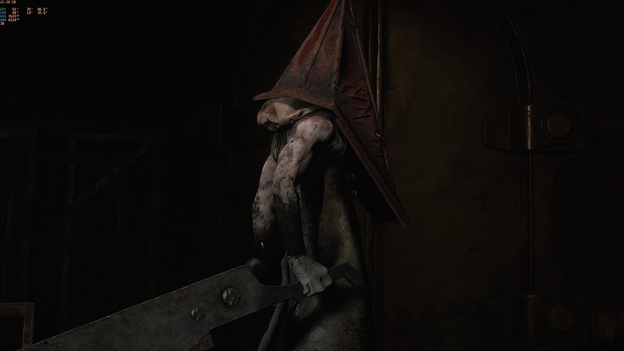 SILENT HILL 2 - Pyramid Head boss fight (PC, NG+) - YouTube