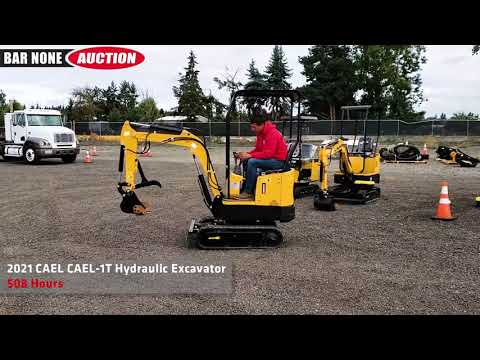 2021 CAEL CAEL-1T Hydraulic Excavator - YouTube