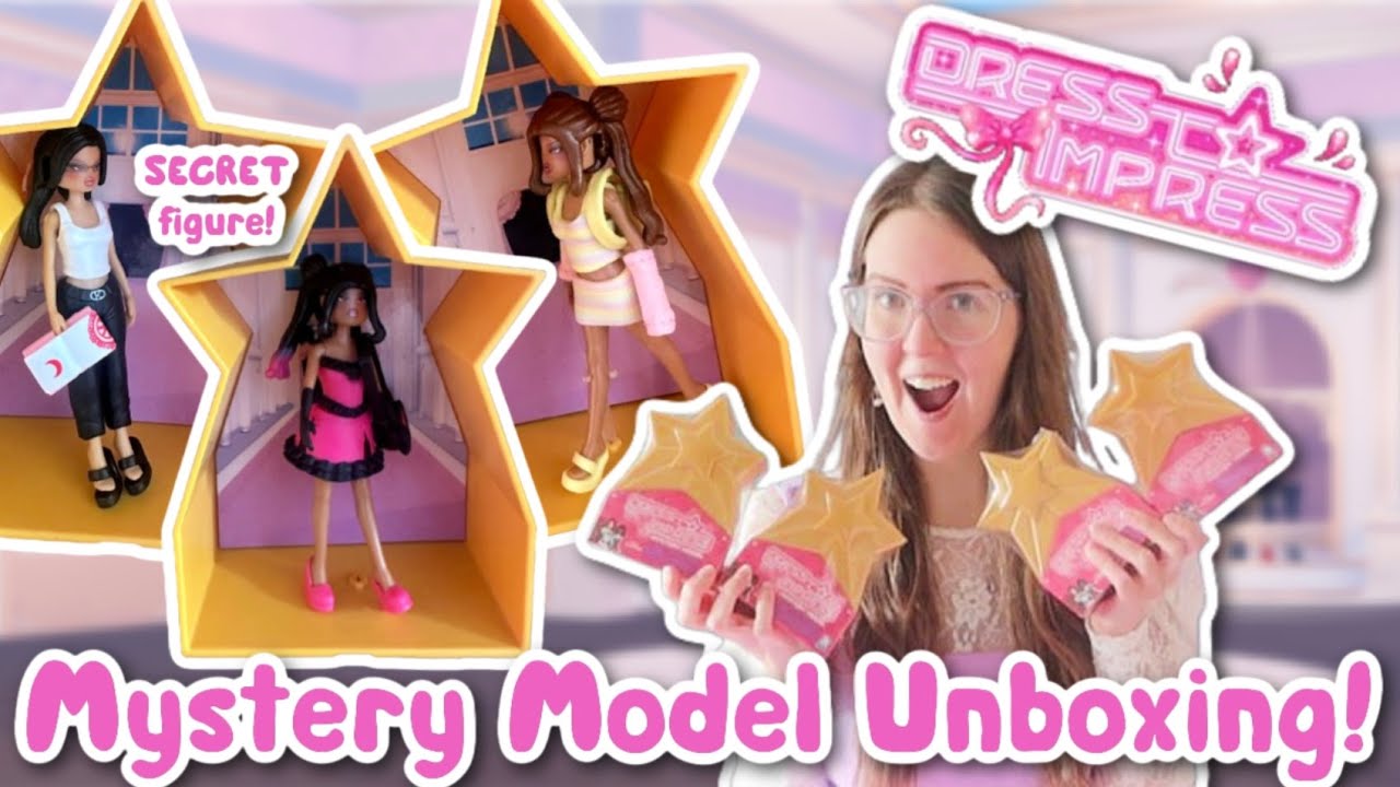 Dress to Impress Mystery Model Unboxing! - YouTube