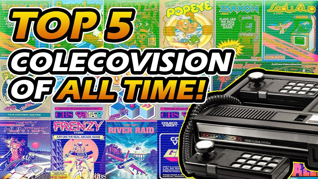 The TOP 5 Colecovision Games you MUST TRY! - YouTube