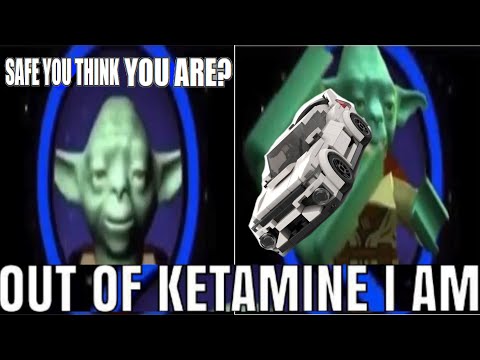 Lego Yoda ketamine moment