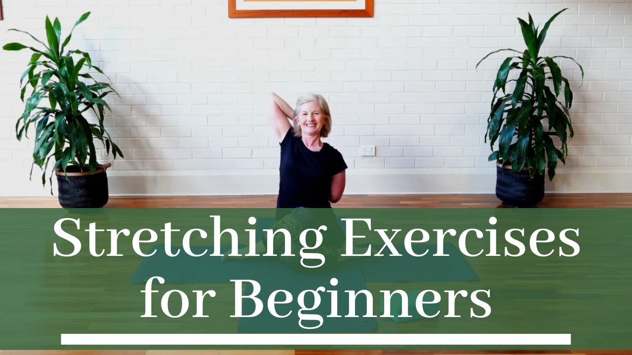 45 Minute Stretching Exercises for Beginners | Easy Yoga - YouTube