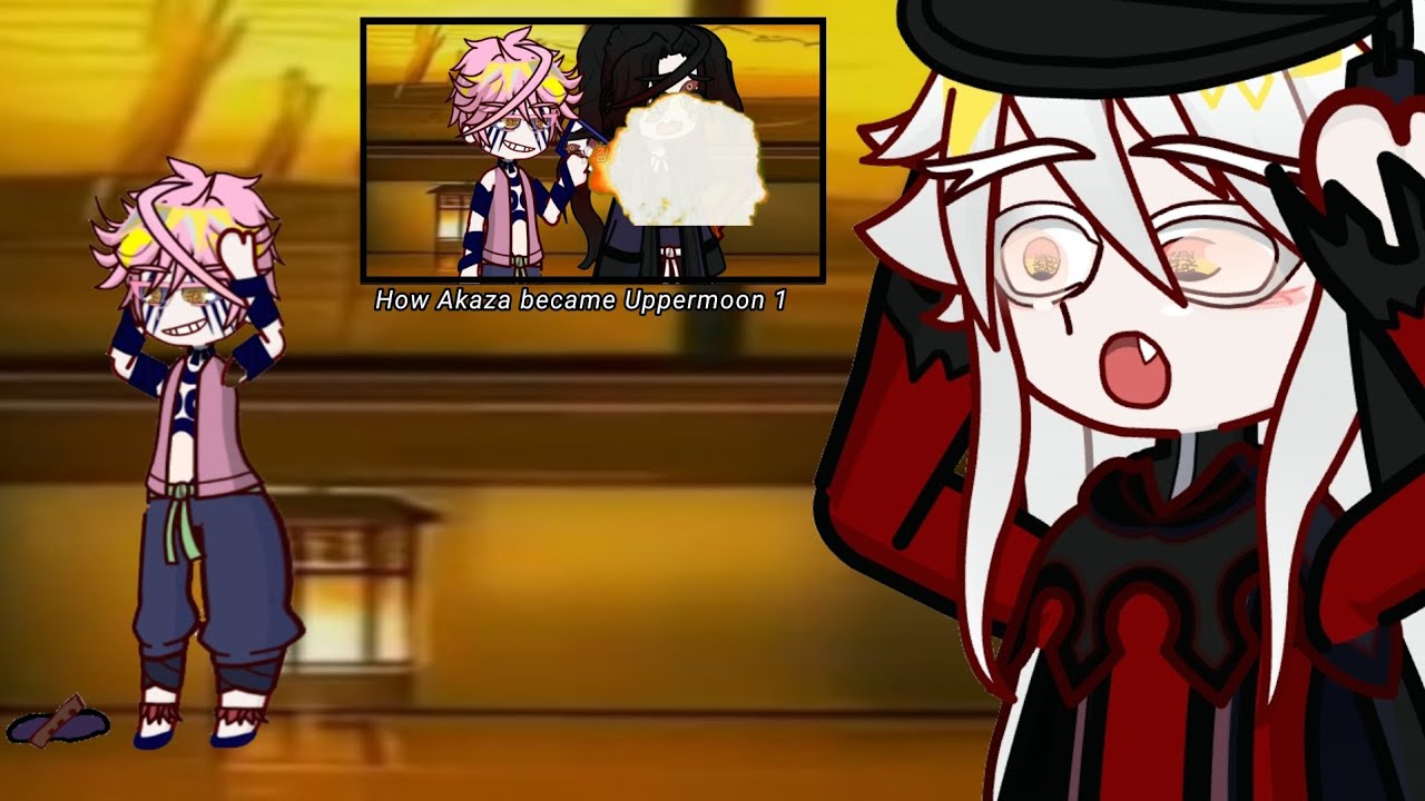 How Akaza became Uppermoon 1 | Gacha life 2 | PUT THIS ON 2x SPEED ...