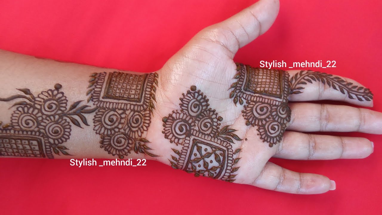 Navratri and karva chauth special simple & beautiful mehndi designs ...