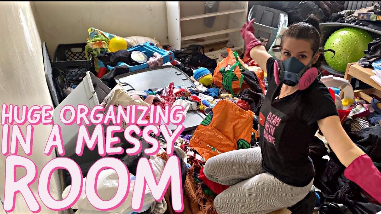 Extreme messy room cleaning |Extreme organizing |Cleaning Motivation ...