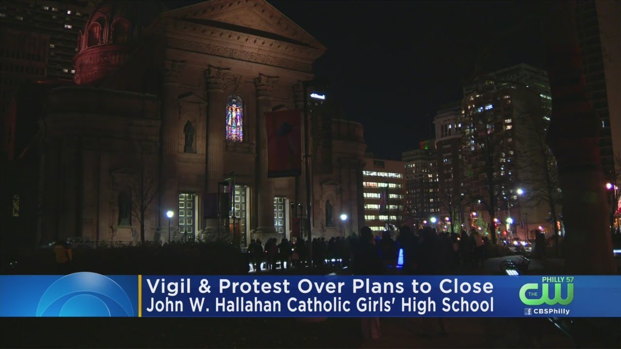 Rally To Keep John W. Hallahan Catholic Girls' High School From Closing ...