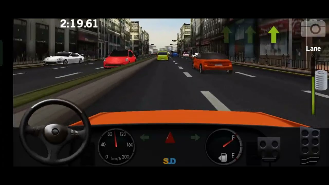Dr Driving - level 1 ( LANE ) 2013 Game - YouTube