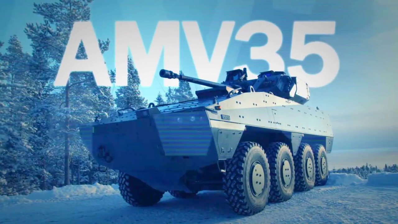 BAE Systems AMV 35 8X8 Combat Reconnaissance Vehicle Ready & Available ...