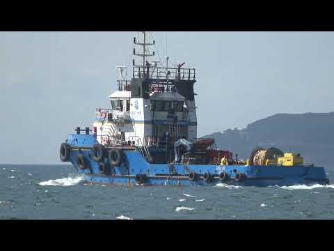 BOREAL DOS Tug Boat Leaving La Linea, Spain to go to Gibraltar 27 Sept 2024