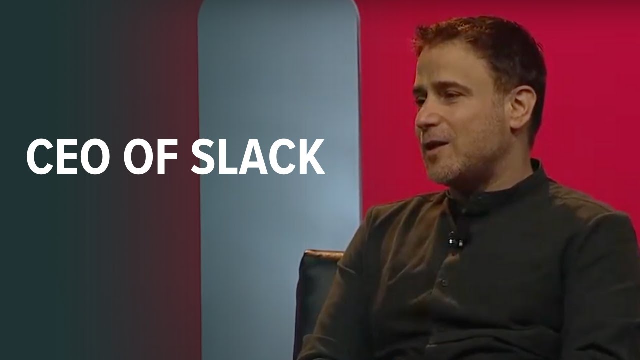 CEO of Slack Discusses Its Origins - YouTube
