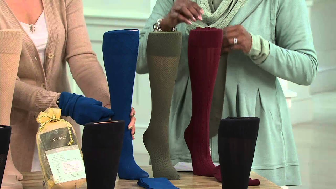 Legacy Set of 6 Signature Trouser Socks on QVC - YouTube