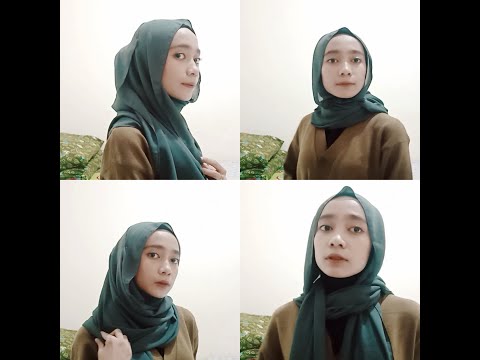 4Tutorial Hijab pasmina simpel 👍