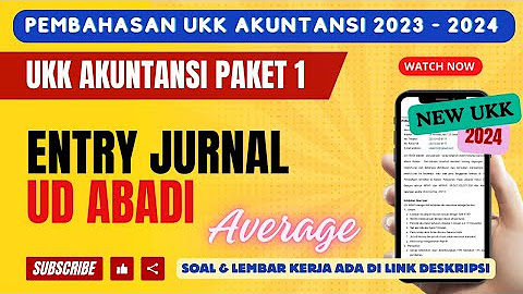 UD ABADI - PAKET 1 UKK 2024 - YouTube