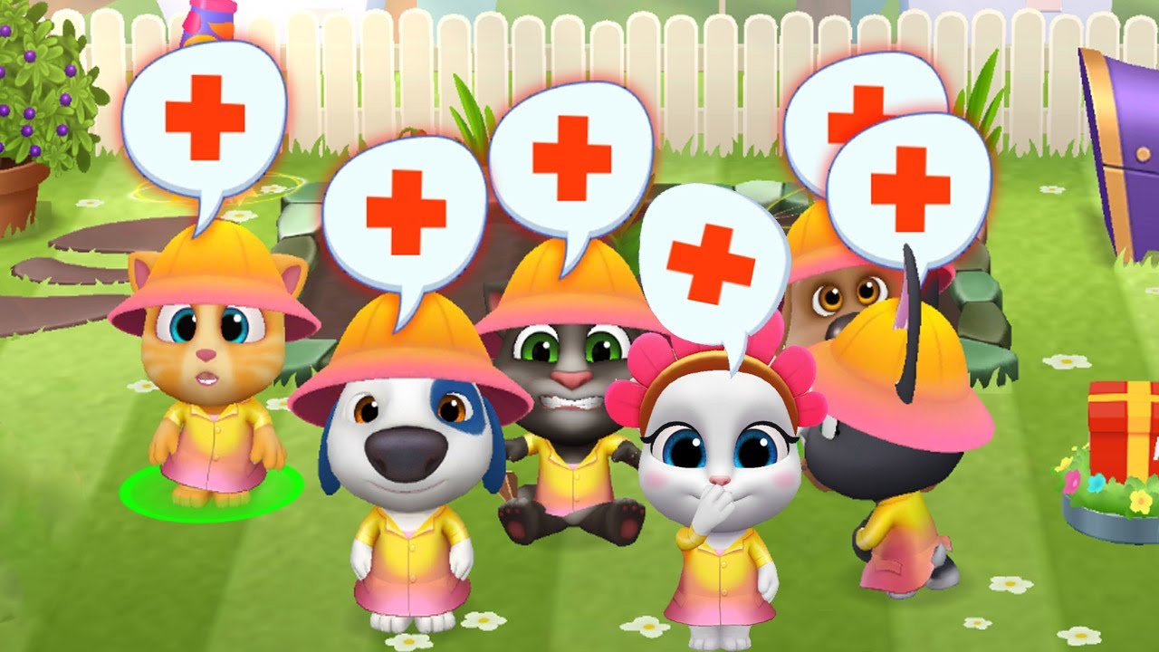 Colorful Spring in My Talking Tom Friends NEW UPDATE - Part 57 ...