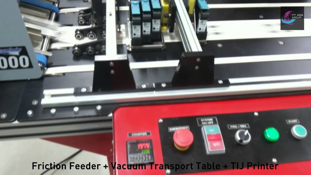 SteamFeeder Friction Feeder + Vacuum Transport Table + 4 Pens HSAJet ...