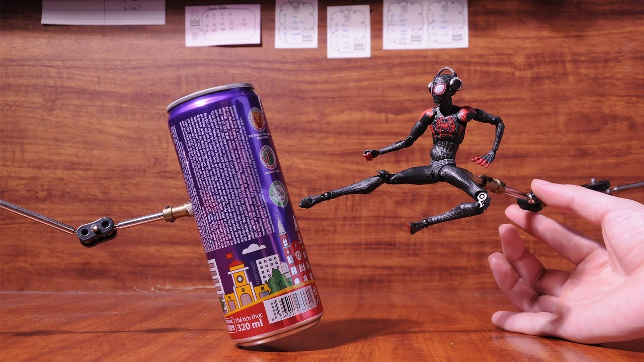 Spider man Taekwondo | Stop motion ( cách tôi tạo ra video stop motion ) - YouTube
