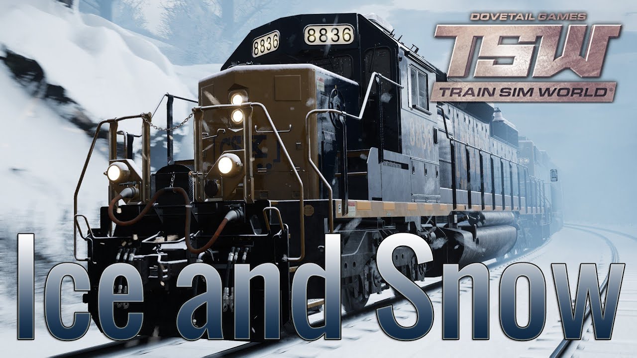 Train Sim World: CSX Heavy Haul Scenarios 5: Ice and Snow (CSX SD40-2) - YouTube