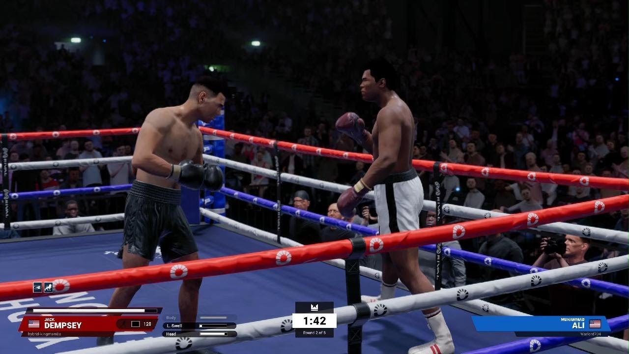 Jack Dempsey - Undisputed Boxing Online 🆚 Muhammad Ali 7th round KO ...
