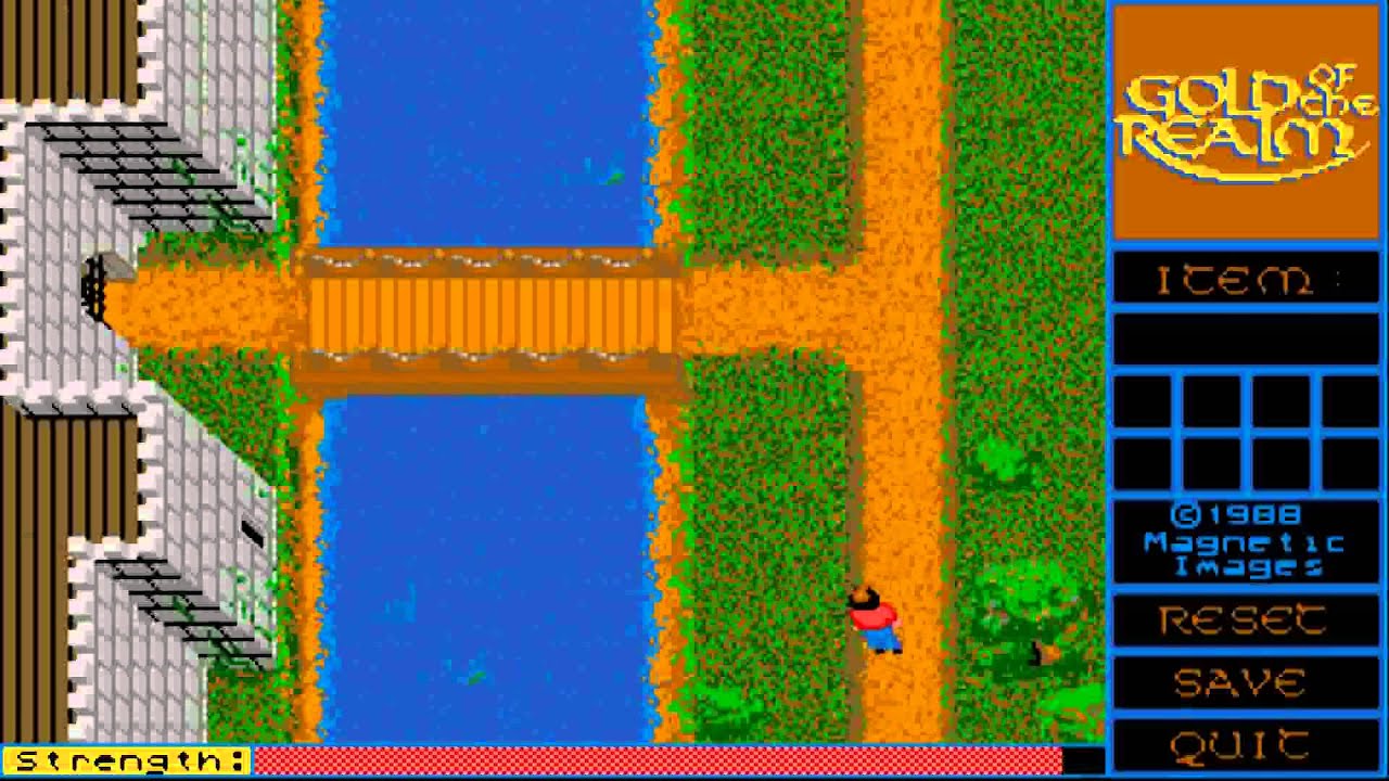 AMIGA OCS Gold of the Realm 1988Magnetic Imagescr Oraclem Traitors ...