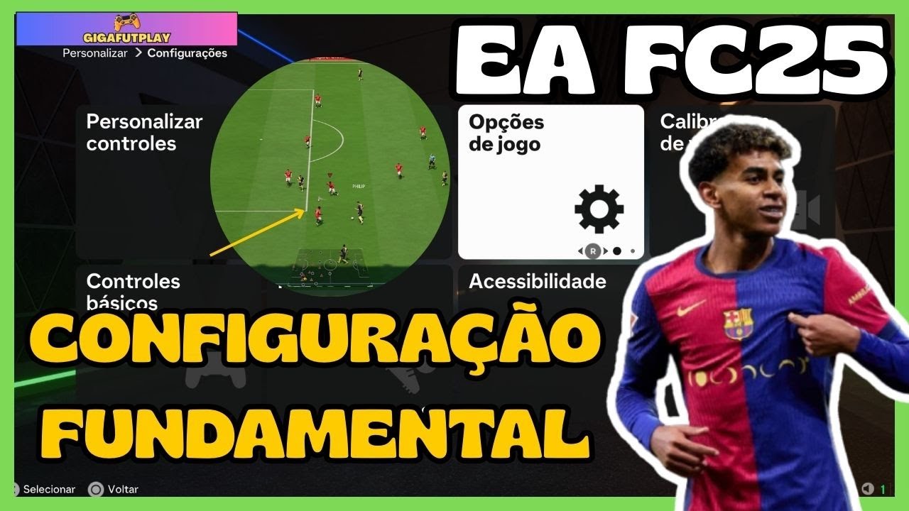 FC 25 | CONFIGURAÇÃO QUE VAI SALVAR SUA GAMEPLAY NO EA FC25 - YouTube