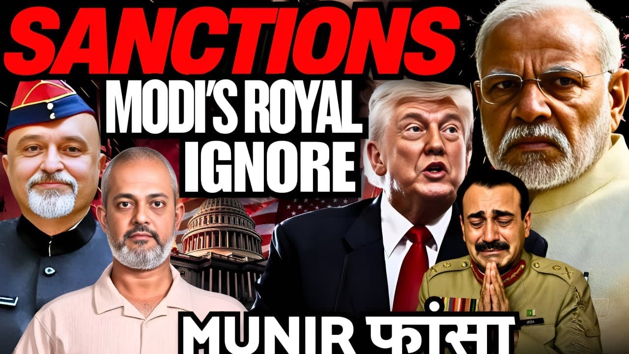 US Tariff Sanctions on India, Modi Refused Trumps Calls, 7 Jets Shot ...