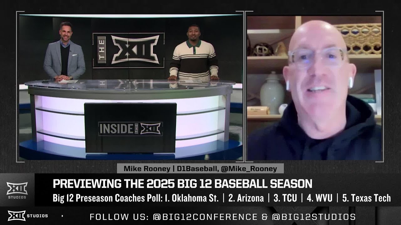 D1 Baseball's Mike Rooney Previews the 2025 Big 12 Baseball Season ...